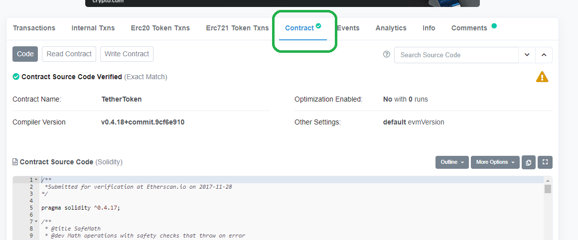 Crypto Market Pool How To Get A Smart Contracts Abi For Use In Web3py And Python